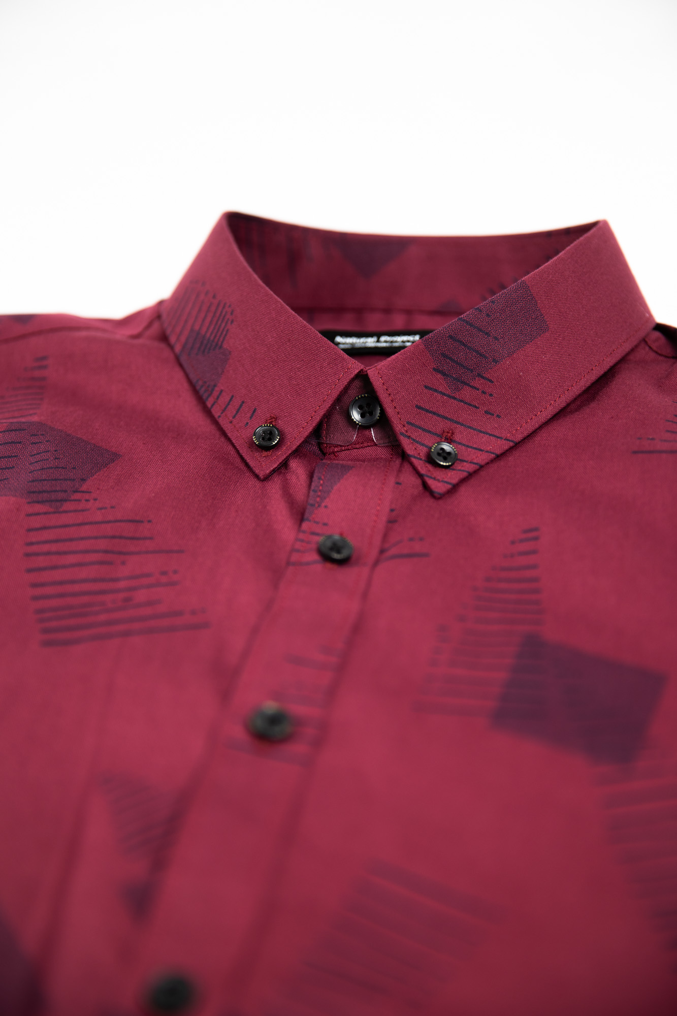 Red Square Prints Half Sleeve Shirt | Natural Project